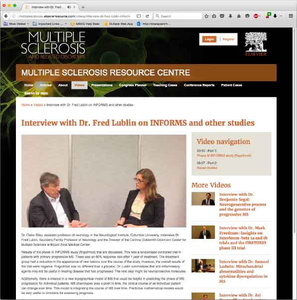 The Topographical Model of MS